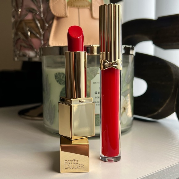 Estee Lauder | Makeup | Este Lauder Red Lip Set | Poshmark
